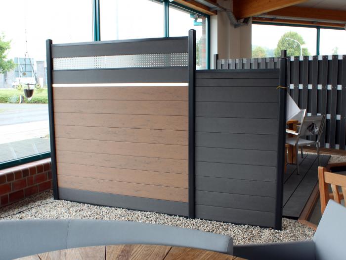 Zaunanlage System WPC -10 | Zaun | MESEM.de