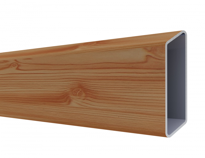 Osmo Alu Fence Rhombus Erweiterungselement Lärche 180x45cm | Zaun