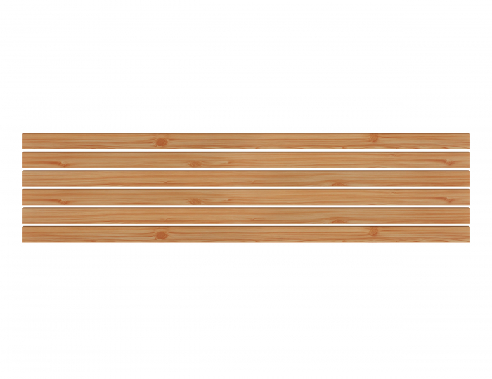 Osmo Alu Fence Rhombus Erweiterungselement Lärche 180x45cm | Zaun